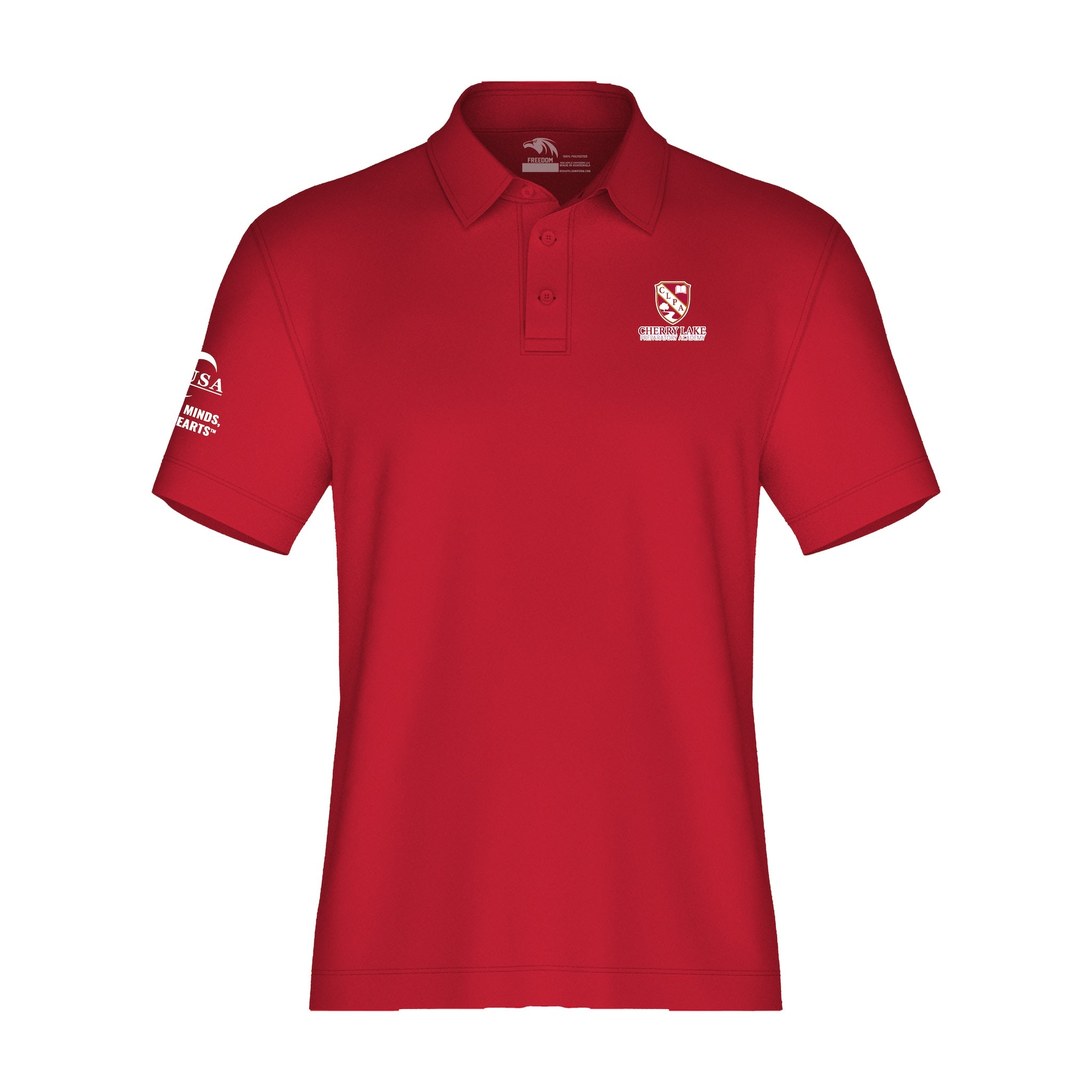 Cherry Lake Preparatory Academy (K-5) - Freedom Activewear Polo – Good ...